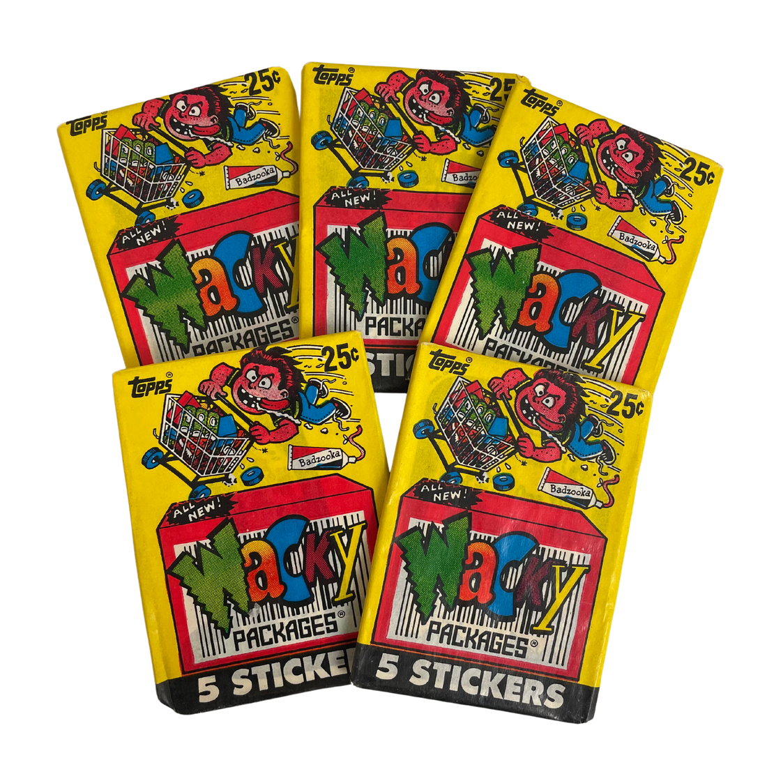 Wacky Packages 5-pack – dAN's Parents' House